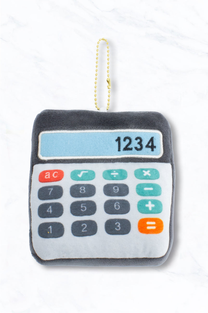 Cute Calculator Plush Keychain – Suzie Q USA