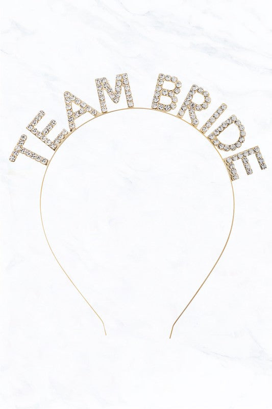 Team Bride Word Headband – Suzie Q USA