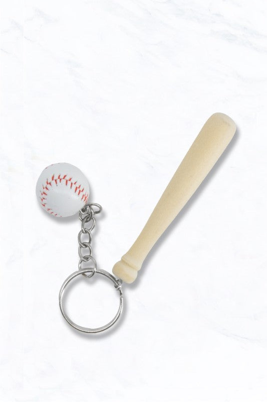Mini Baseball & Bat Keychain – Suzie Q USA