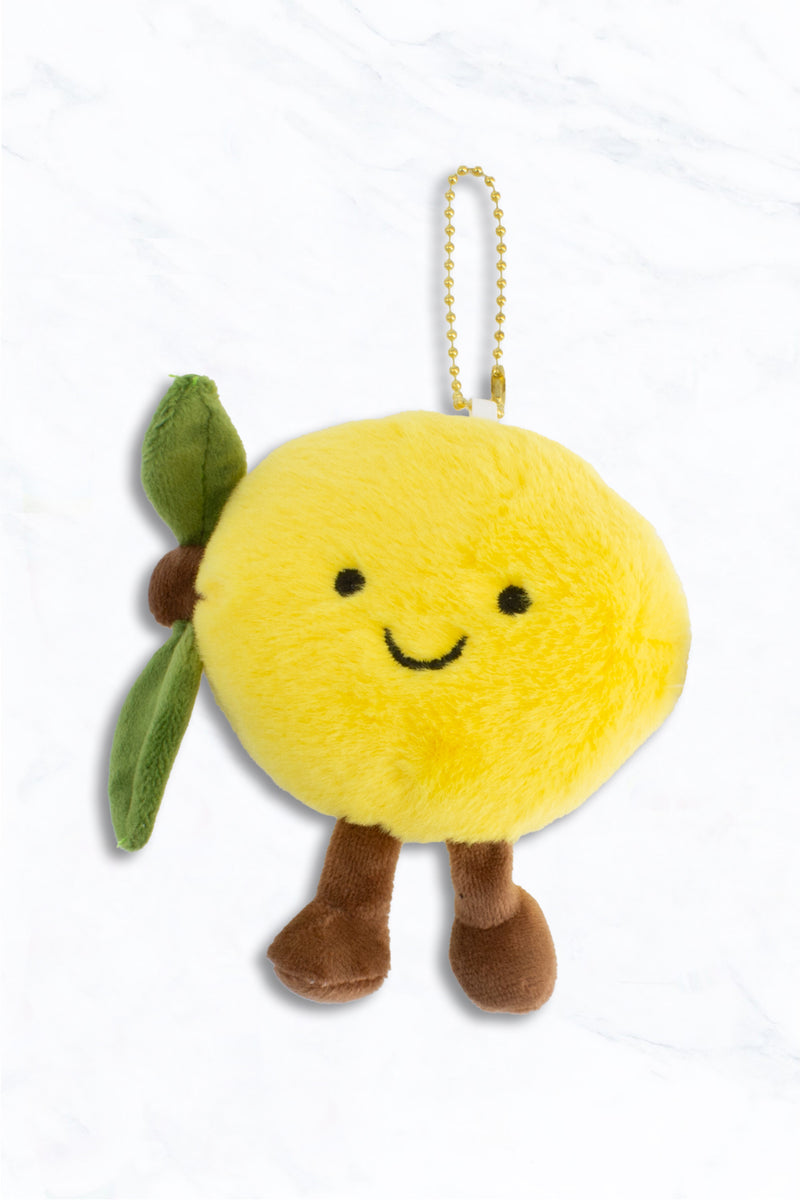 Cute Lemon Plush Keychain – Suzie Q USA