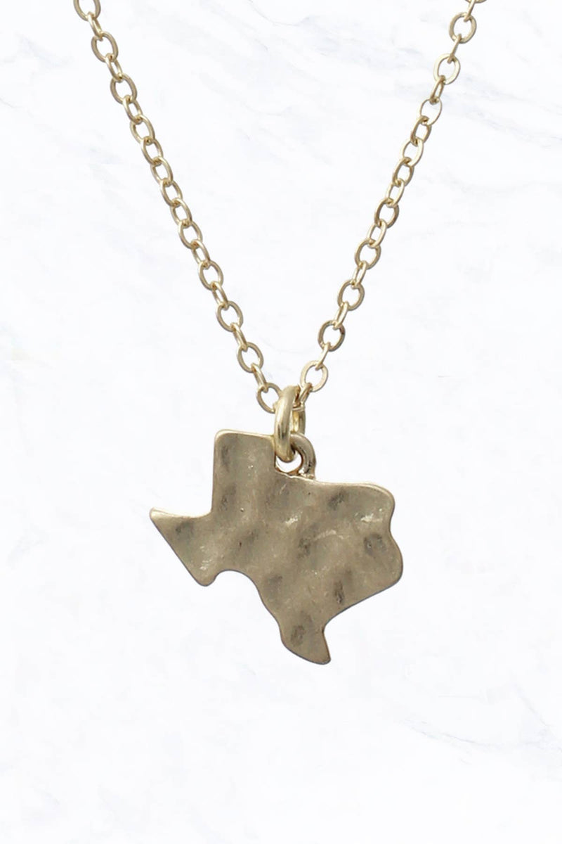 Texas State Map Necklace – Suzie Q USA